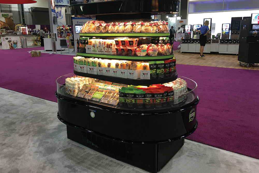 HVI-4-406R/S SFC Multi-Deck, Self-Service, Refrigerated Island Display ...