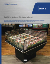 MIDA Self-Contained Mobile Island Display Case – Hillphoenix