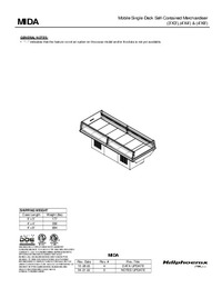 MIDA Self-Contained Mobile Island Display Case – Hillphoenix