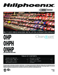 ONHPH-NRG, OHP-NRG Multi-Deck Produce Merchandising Display Case ...